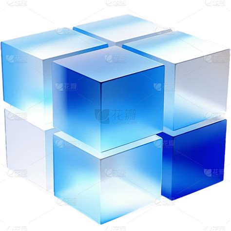 3d立体三维几何正方形