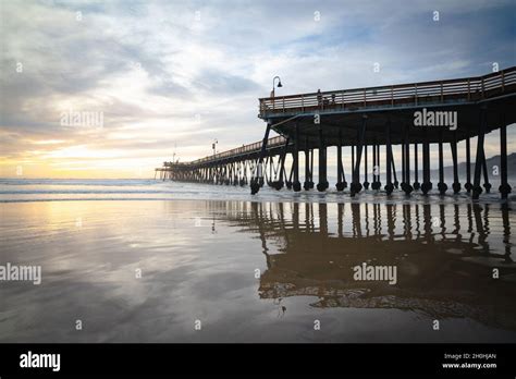 Pismo Beach California Usa January 1 2021 Pismo Beach Pier At
