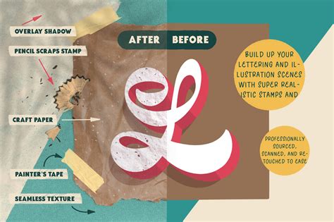 The Ultimate Procreate Background Set Design Cuts