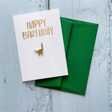 Happy Birthday Choose Your Own Pin Card Custom Greeting Card Card For Girlfriend Card For