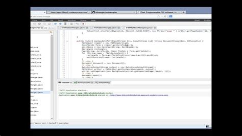 Using Itext On Codenvy To Create A Web Application Youtube