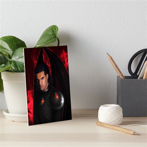 Cassian From Acotar Series Art Board Print For Sale By Myhopeart Redbubble