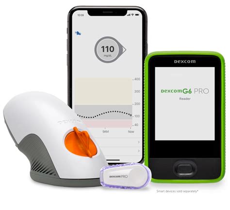 Dexcom G6 Pro Professional Continuous Glucose Monitoring Dexcom Provider