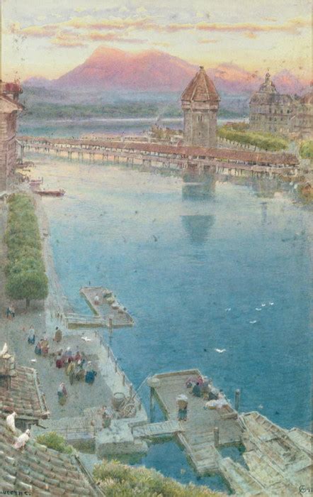 Люцерн картина — Альберт Гудвин
