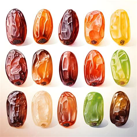 Premium Photo Beautiful Assortment Of Fresh Colorful Translucent