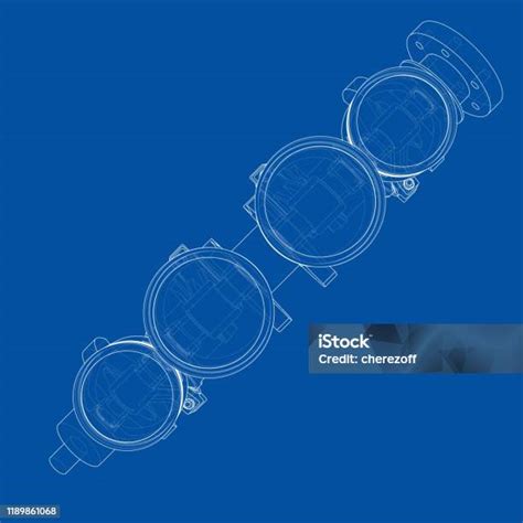 엔진 피스톤 윤곽선 3d의 벡터 렌더링 기계 부분에 대한 스톡 벡터 아트 및 기타 이미지 기계 부분 기계공 벡터 Istock