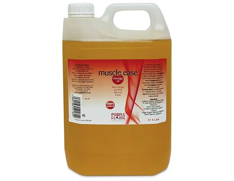 Purple Flame Massage Oil Muscle Ease 4l Ellisons