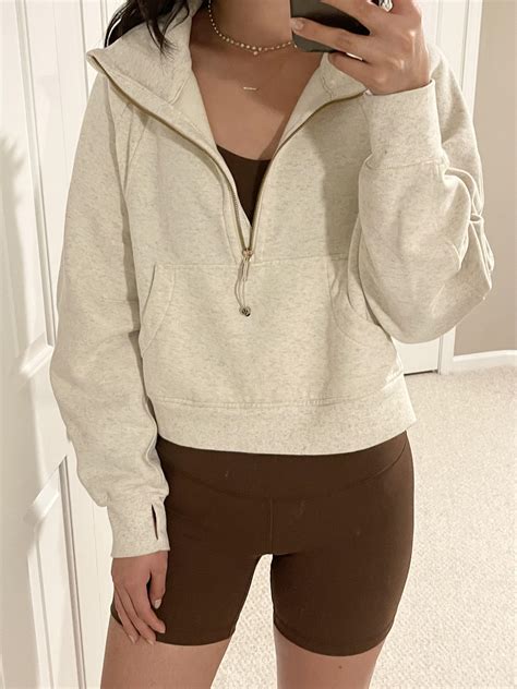 loving my java wt 6” shorts🤎 w java lac bra and heathered light ivory