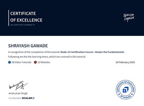 Nodejs Nodejs Certification Scaleracademy Webdevelopment