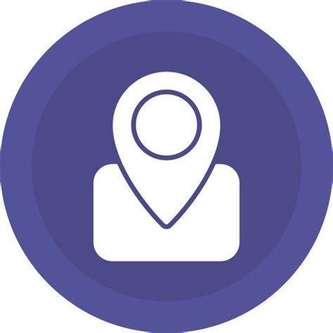 Map Pointer Generic Color Fill Icon