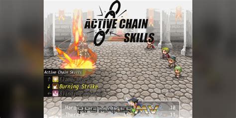 VisuStella MV Active Chain Skills By VisuStella