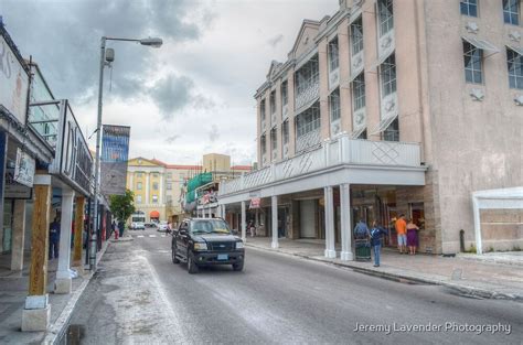 Bay Street In Downtown Nassau The Bahamas By Jeremy Lavender Photography Redbubble