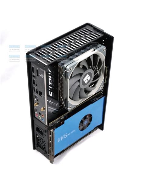 Vỏ Case Máy Tính Mini Itx Xtia Xslim V2 Đen Pcngon