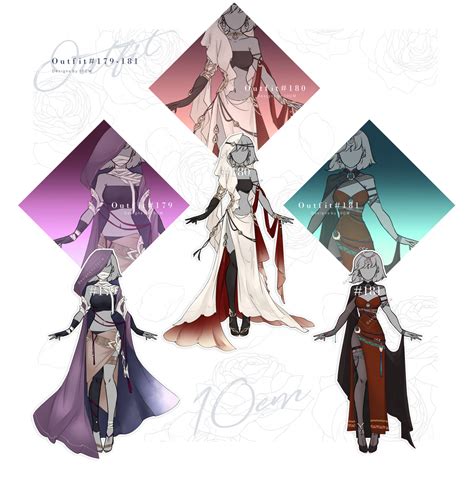Auction Outfit 174 175 Close By Popza10cm On Deviantart Drawing Anime Clothes Character