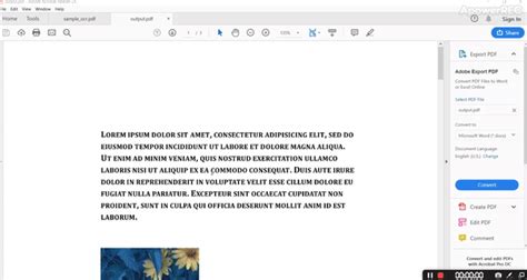 How To Convert A Scanned Pdf Into A Text Pdf Retaining Layouts Fonts And More With Bytescout