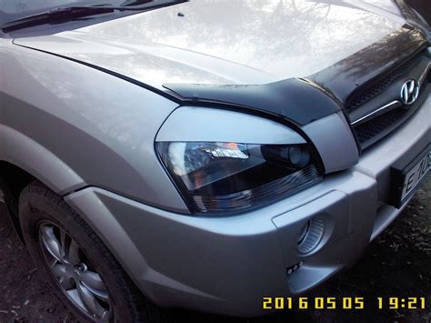 Агрессивный взгляд — Hyundai Tucson (JM), 2 л, 2008 года | тюнинг | DRIVE2