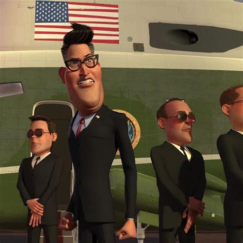 Im Brave I Am A Brave President Monsters Vs Aliens Clip Cafe