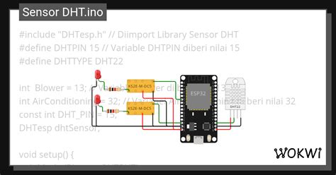 Sensor Dht O Wokwi Esp32 Stm32 Arduino Simulator