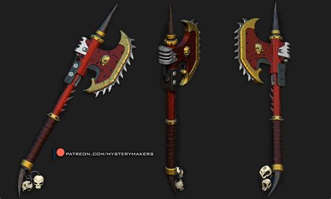 3d File Chainaxe 2・3d Printer Model To Download・cults