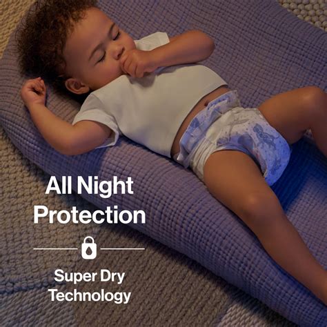 The Honest Company Comfort Dry Overnight Diapers Up To