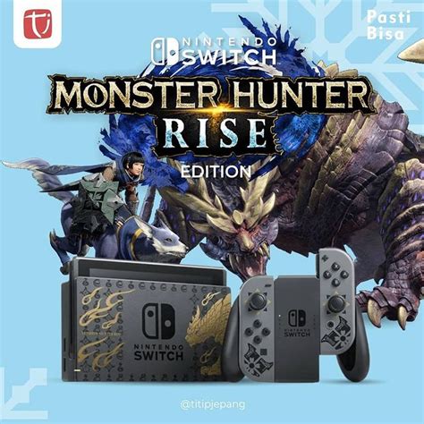 Monster Hunter Rise Special Edition Switch Console Titip Jepangtitip