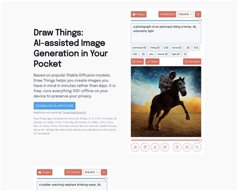 Draw Things All Things Ai