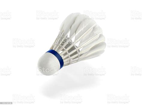 배드민턴 볼 또는 셔틀콕은 클리핑 경로와 흰색 배경에 고립 셔틀콕에 대한 스톡 사진 및 기타 이미지 셔틀콕 Badminton Tournament Badminton