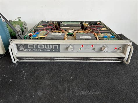 Crown Ma3600vz C รั่ว ช๊อต ไฟเลี้ยง ซ่อมแอมป์ By Jack