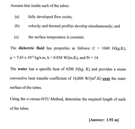 Solved E Ntu Method In A Certain Supercomputer Signal