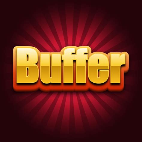 Premium Photo Buffer Text Effect Gold  Attractive Background Card