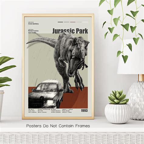 Jurassic Park Minimalist Poster