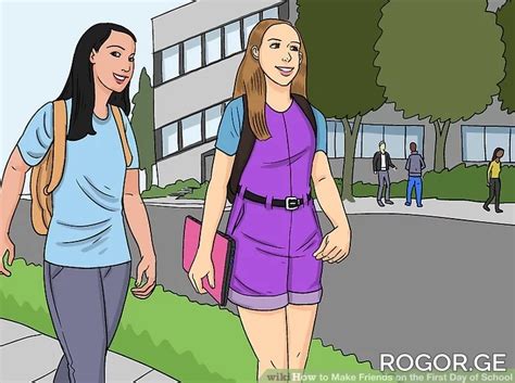 როგორ გავიჩინოთ მეგობრები ახალი სკოლის პირველ დღეს Rogor Ge