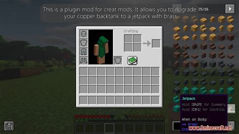 Create Jetpack Mod 1192 1182 Upgrade Your Backtank To Fly Mc