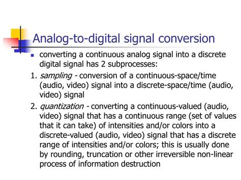 PPT Introduction To Multimedia Analog Digital Representation Of Multimedia Data PowerPoint