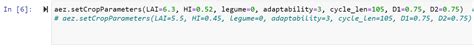 parameters · issue 7 · gicait pyaez · github