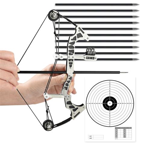 Archery Bow Set Compound Bow Stainless Steel Training Bow Outdoor