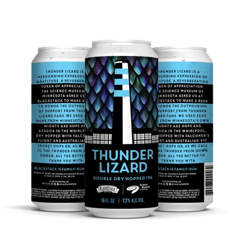 Famed Science Museum Hoodie Spawns ‘thunder Lizard Ipa From Blackstack