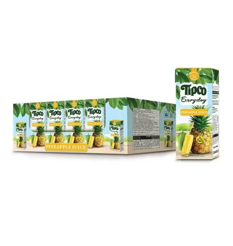 Tipco 파인애플 착즙주스200ml X 24x2 264885 티몬