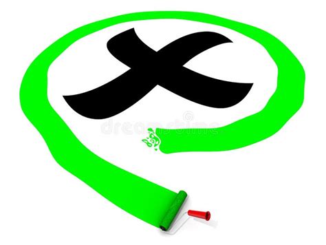 Checkmark In A Circle Stock Illustration Illustration Of Negative
