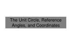 PPT The Unit Circle Reference Angles And Coterminal Angles PowerPoint Presentation ID