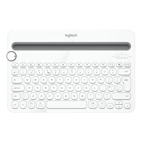 Logitech K480 Bluetooth Multi Device Keyboard White Next Shop