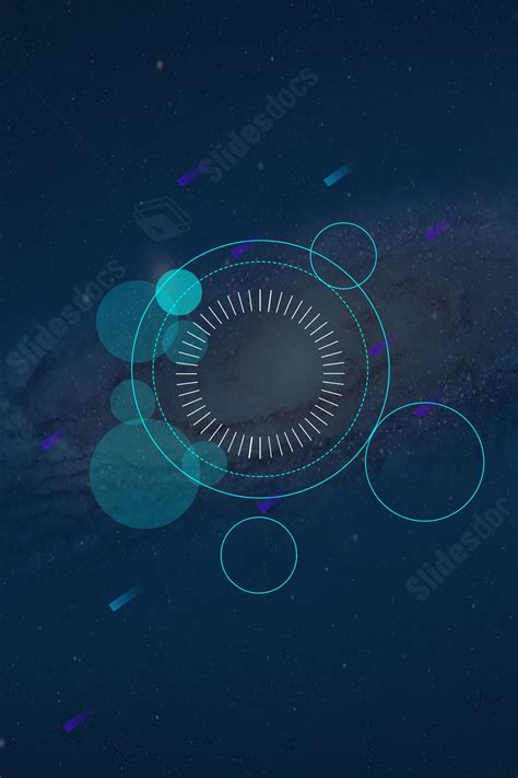 Fantasy Poster Featuring A Colorful Business Technology Theme Page