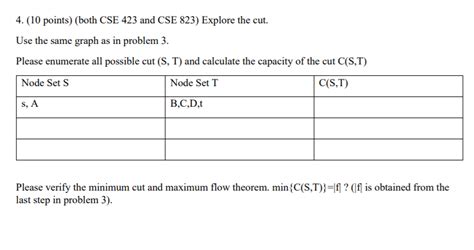 Solved 4 10 Points Both Cse 423 And Cse 823 Explore The