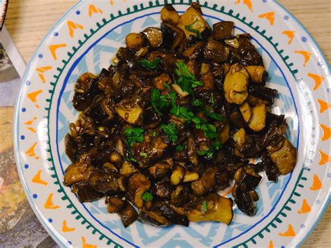 Roasted Mushrooms Porcini