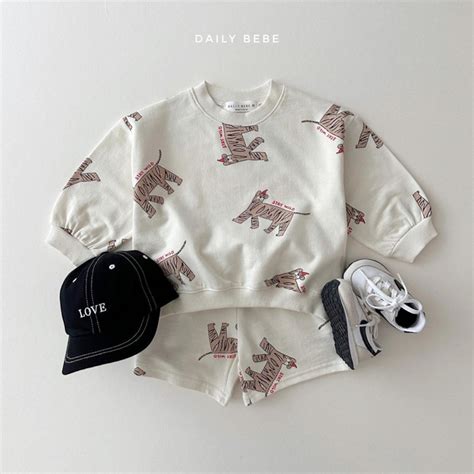 패턴반바지set 韩国南大门童装批发 韩国 东大门女装批发