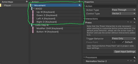 Wasd Grid Based Movement Add Button With One Modifier Composite
