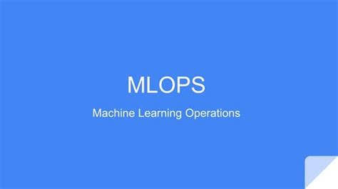 Machine Learning Life Cycle Ppt
