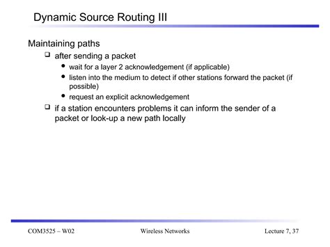 Wireless Networks Network Protocolsmobile Ip Ppt