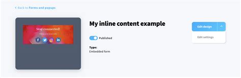 How To Embed An Inline Content S Snippet Code On My Website