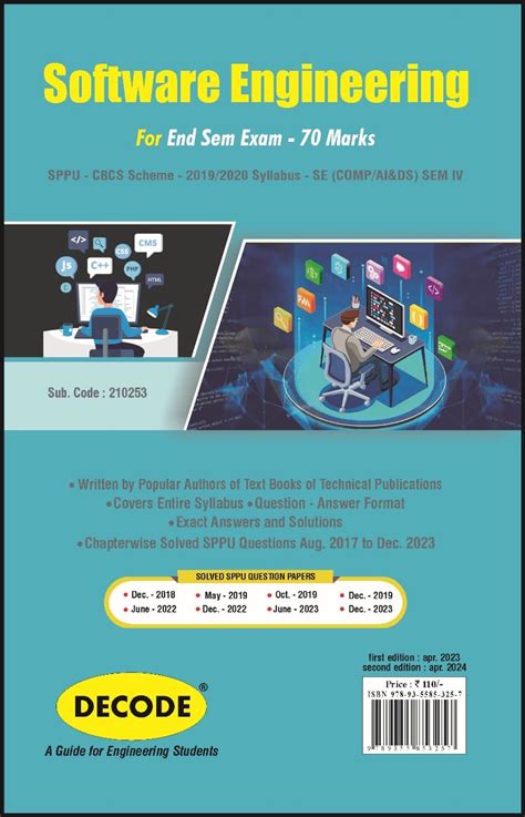 Buy Software Engineering For Sppu 19 Course Se Iv Comp 210253 And Se Sem Iv